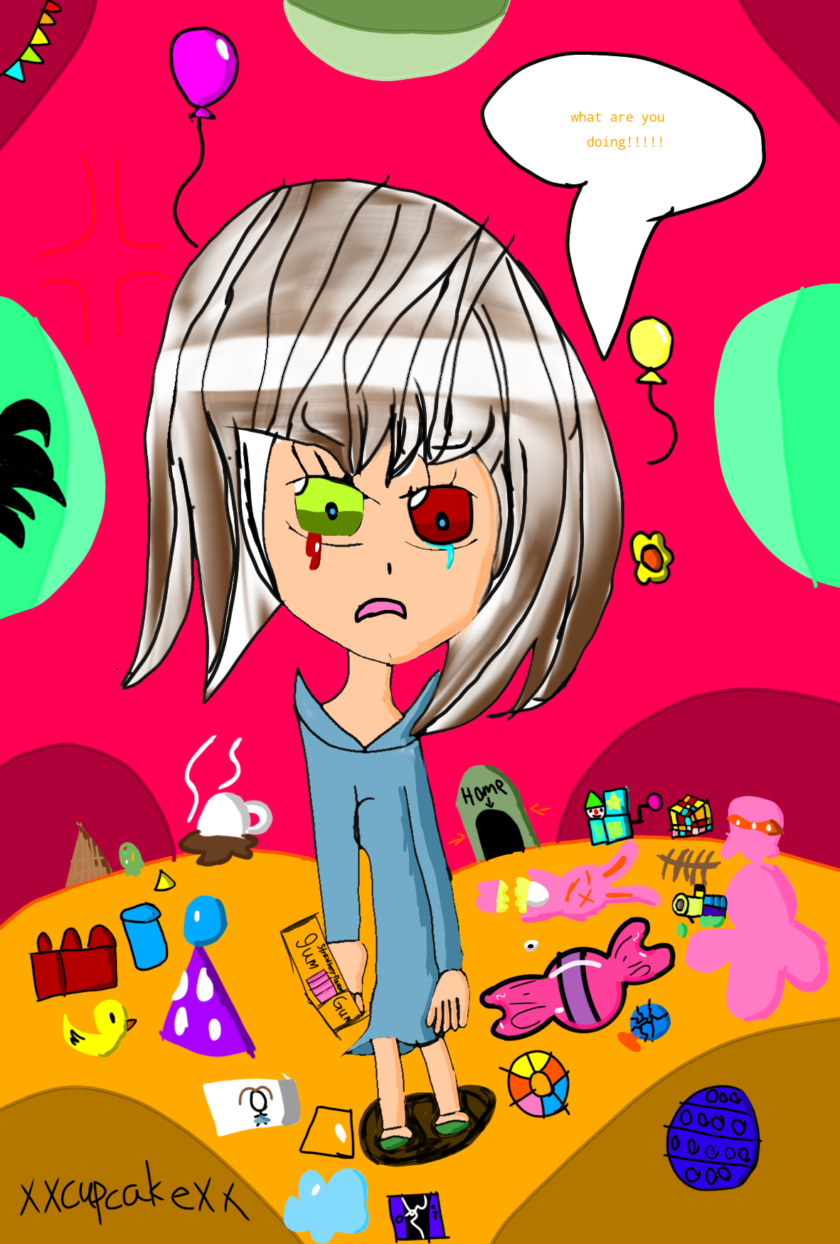 birthday mess - ibisPaint