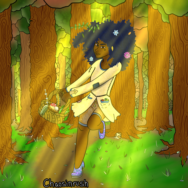 Foraging Witch - ibisPaint