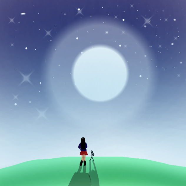 blue moonlight - ibisPaint
