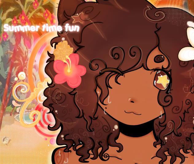 Summer time fun 🍹💫 - ibisPaint