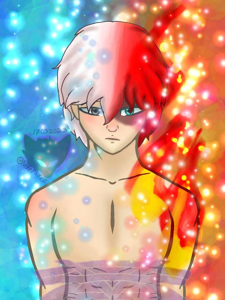 Shoto Todoroki Fan-Art - ibisPaint