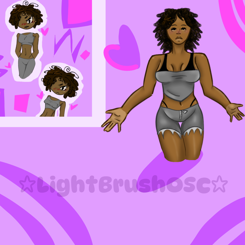 REDESIGNING MY OC!!! - ibisPaint