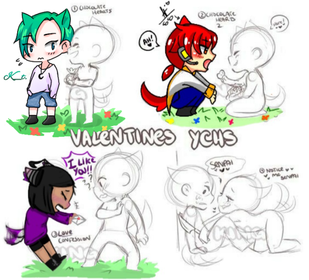 Cute love collab - ibisPaint