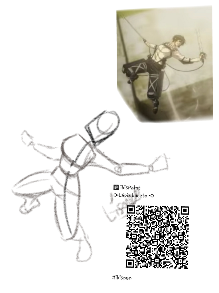 Pose dinámica - ibisPaint