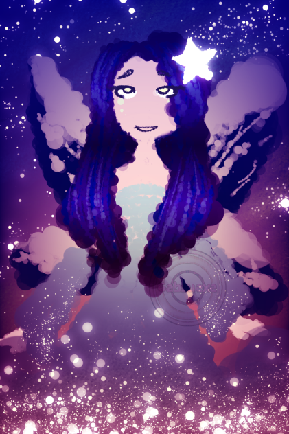Faebruary #4 The Night Cloud Sees It All - ibisPaint