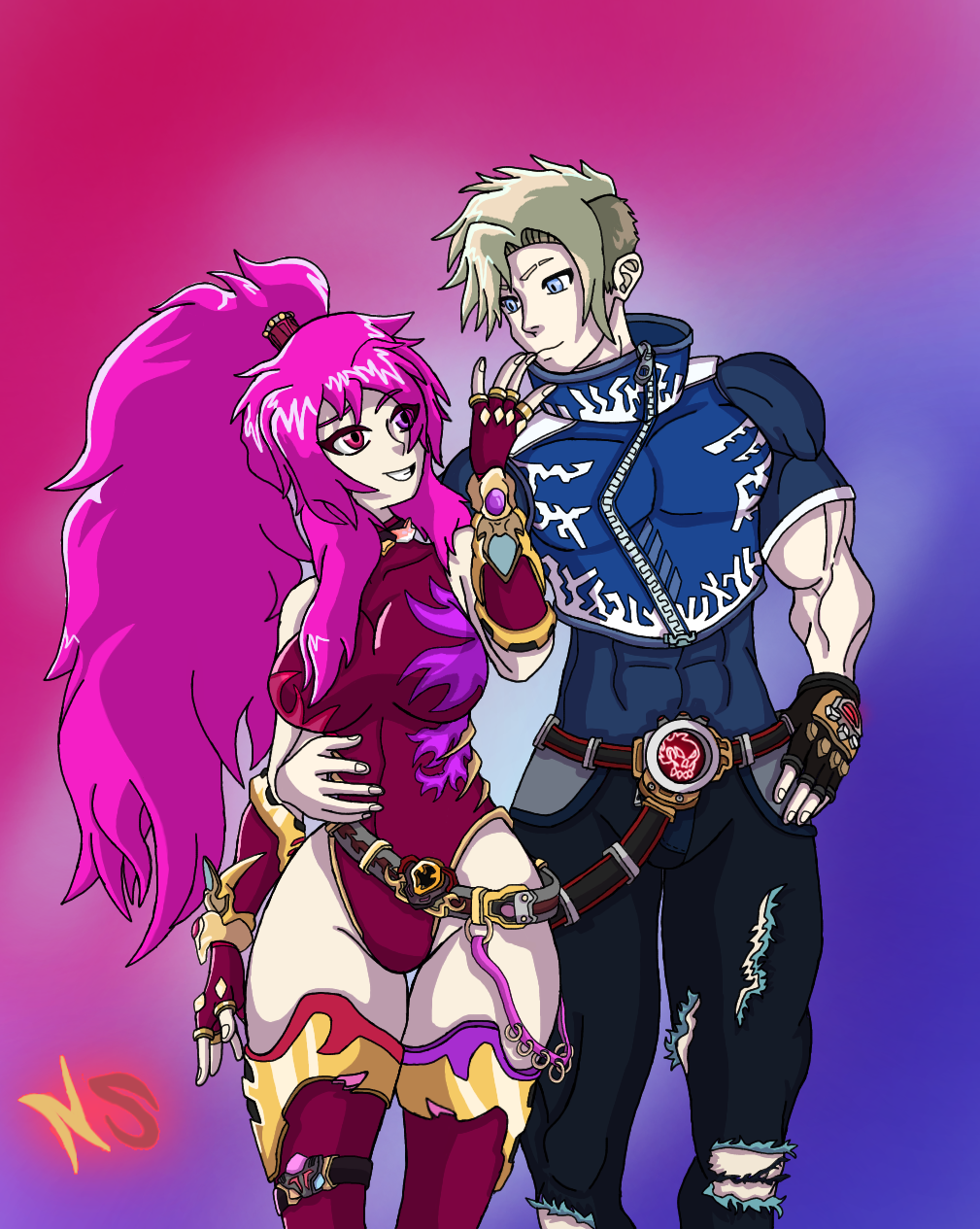 Lovers Jonathan and Hibuky - ibisPaint