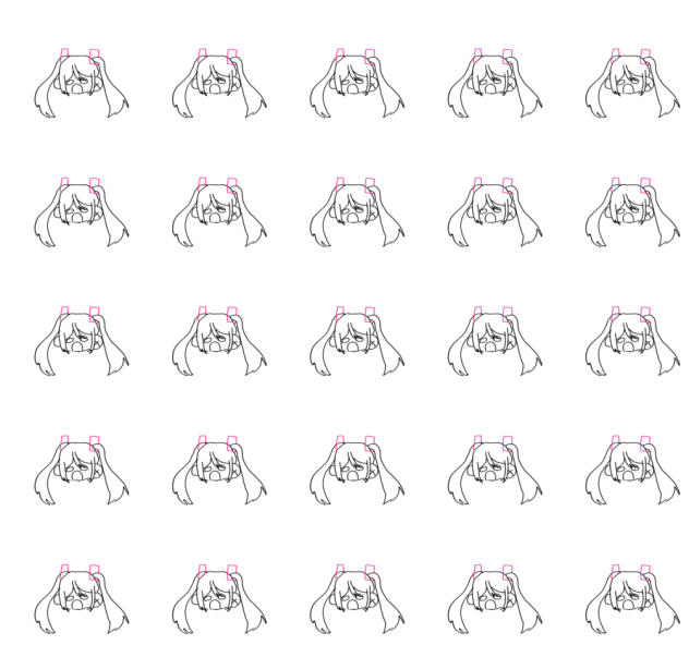 miku pattern! 👐🤠 - ibisPaint