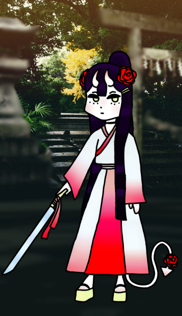 Demon Girl - ibisPaint