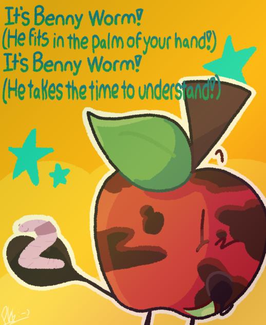 It's Benny Worm! - ibisPaint