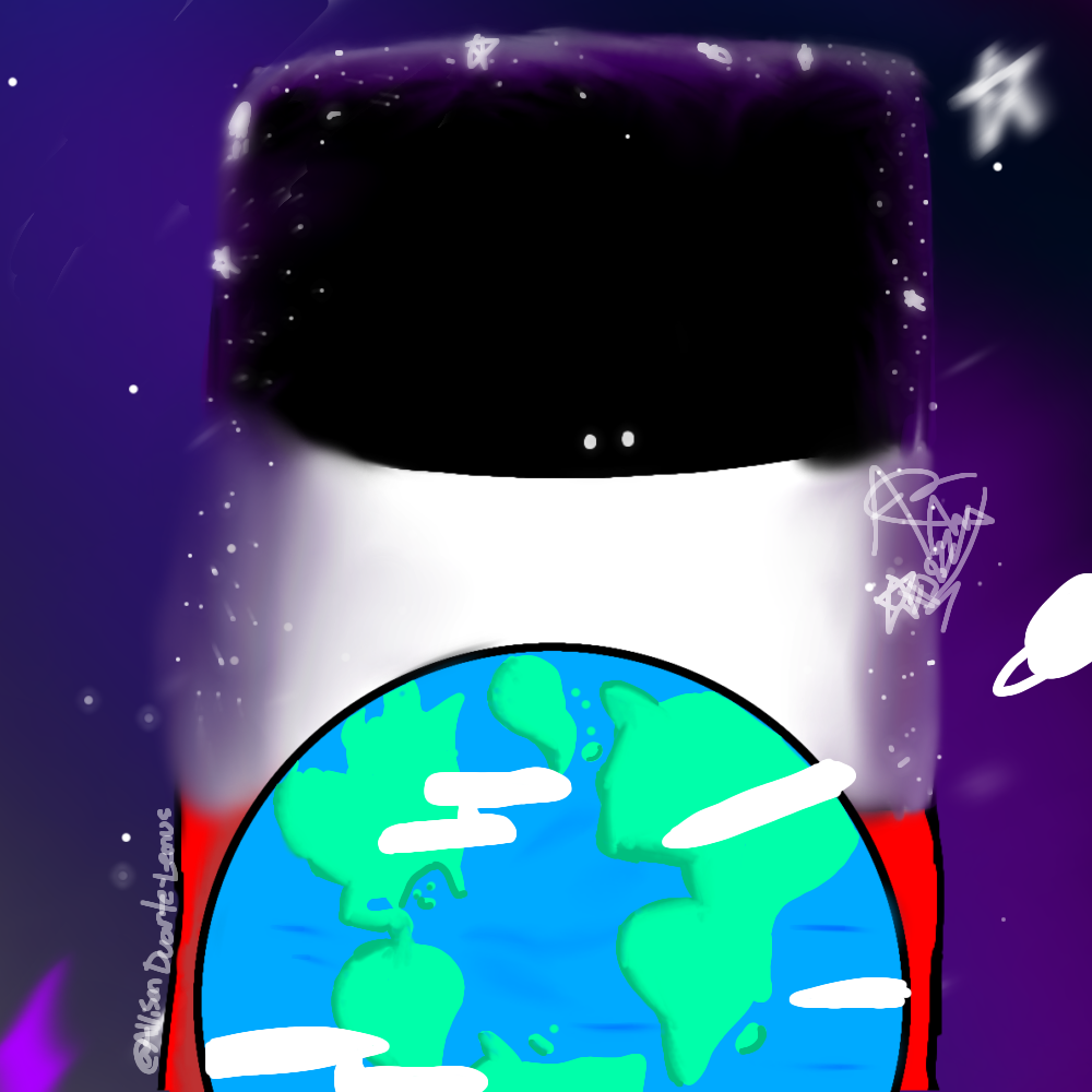 Reichtangle in SPACE... - ibisPaint