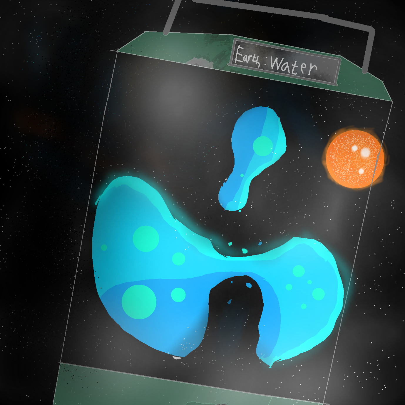 the water in space - ibisPaint