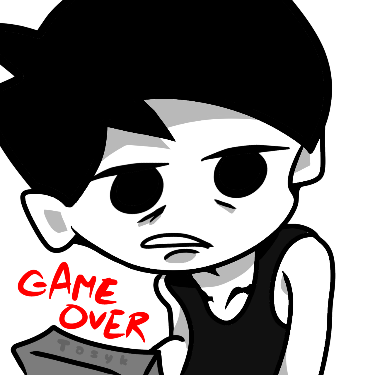 Omori game over - ibisPaint