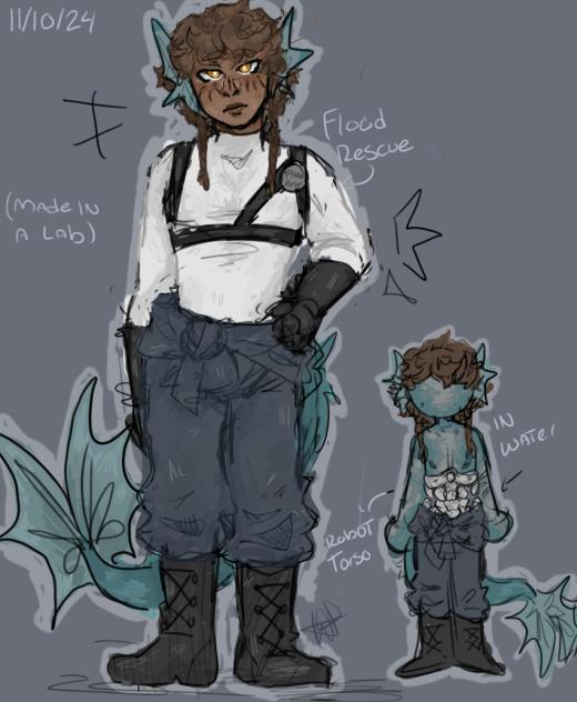 New oc 1st draft - ibisPaint