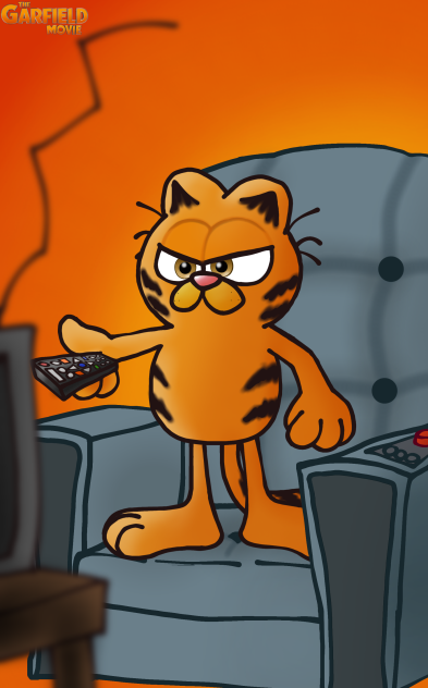 THE GARFIELD MOVIE - ibisPaint