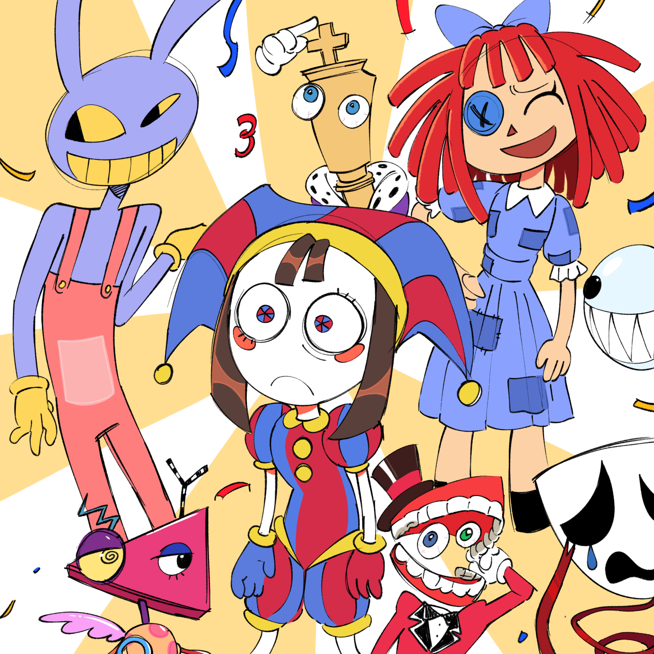 The Amazing Digital Circus - ibisPaint