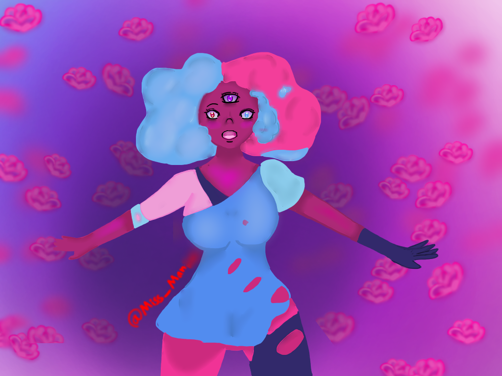 Cotten Candy Garnet By Kim - ibisPaint