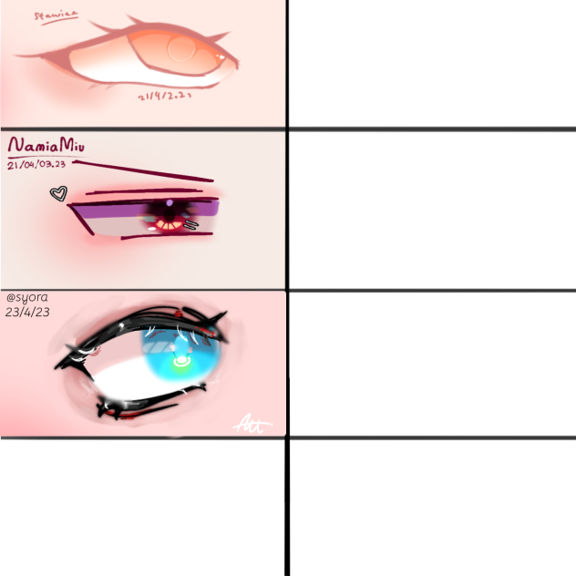 Random eye collab!! - ibisPaint