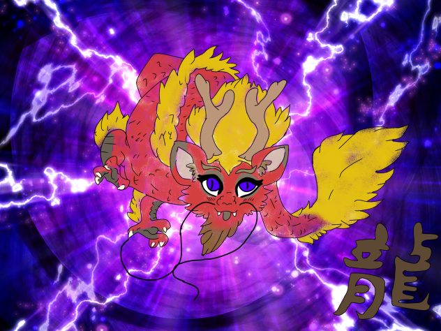 Chibi dragon - ibisPaint