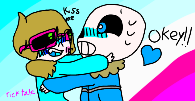 risanky sans x ricky - ibisPaint