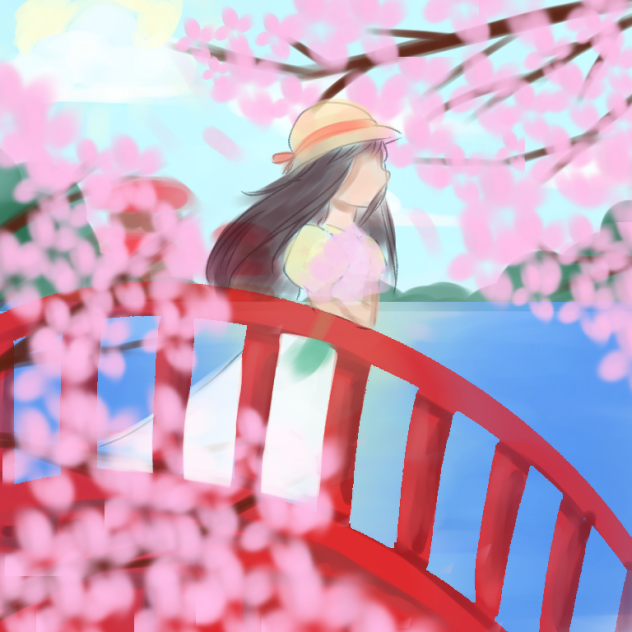 cherry blossom - ibisPaint