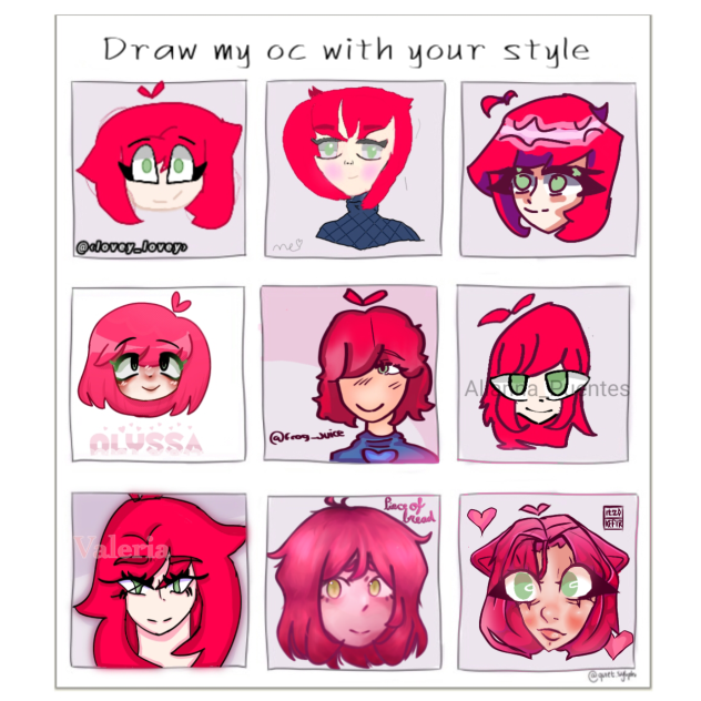 Draw my oc in your style - ibisPaint