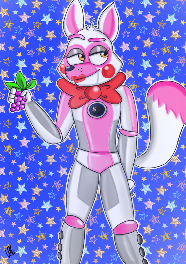 funtime Foxy happy New Year 🥳🥳🥳 - ibisPaint