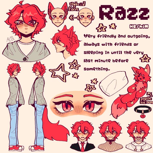 Razz ref sheet - ibisPaint