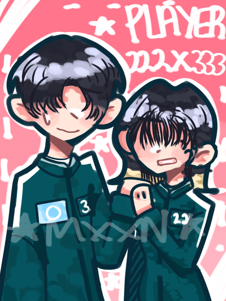 player 222 x 333 from squid game s2 - ibisPaint