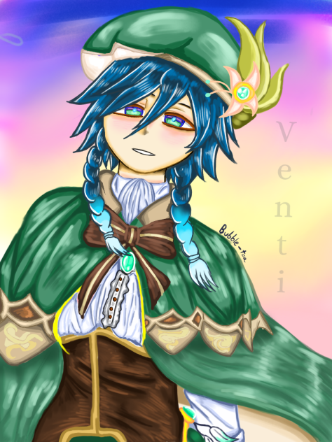 Venti fanart - ibisPaint