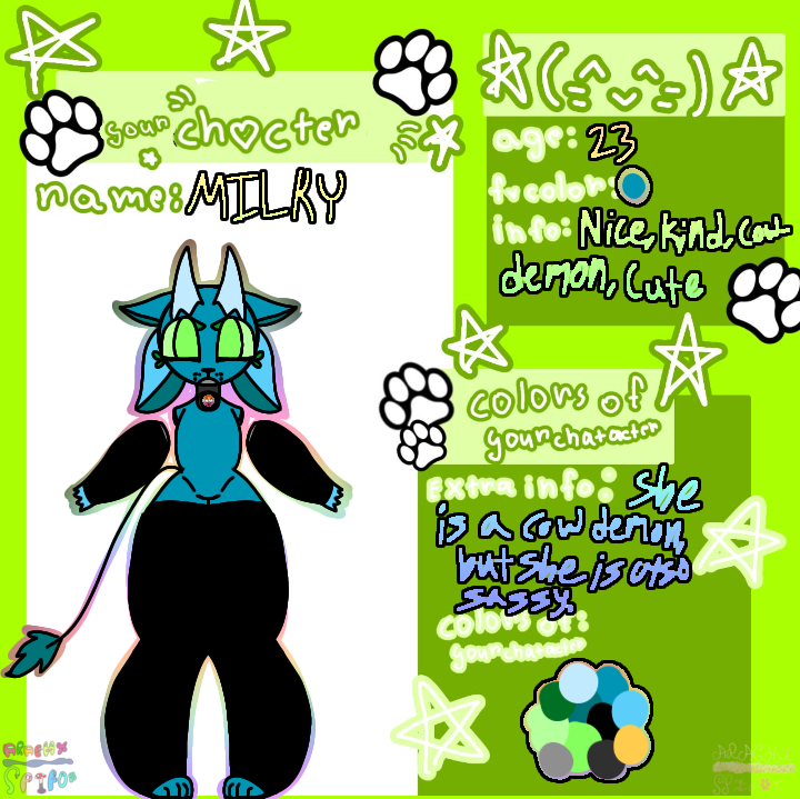 New oc, Milky (for comic¿ idk) - ibisPaint