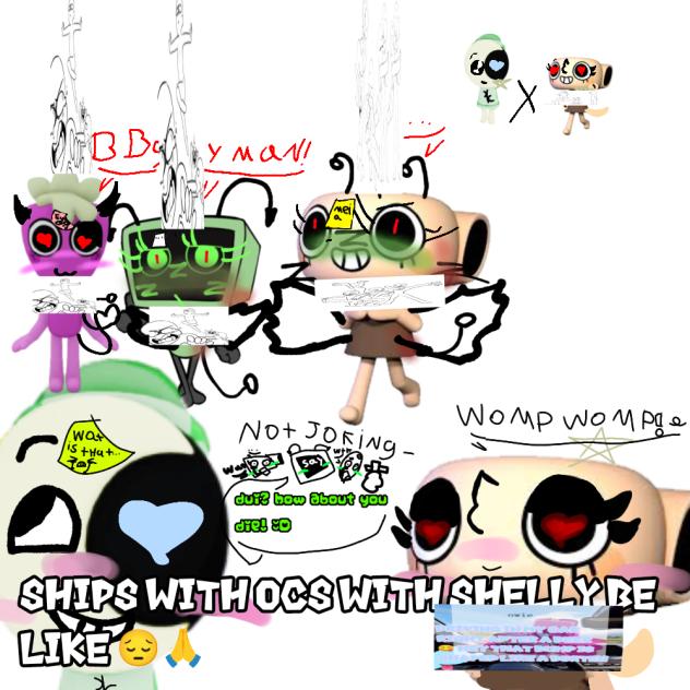 Poor shelly - ibisPaint