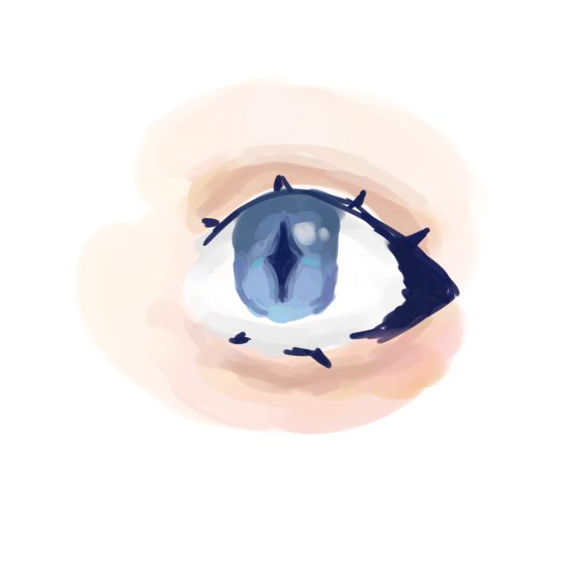 weird eye - ibisPaint