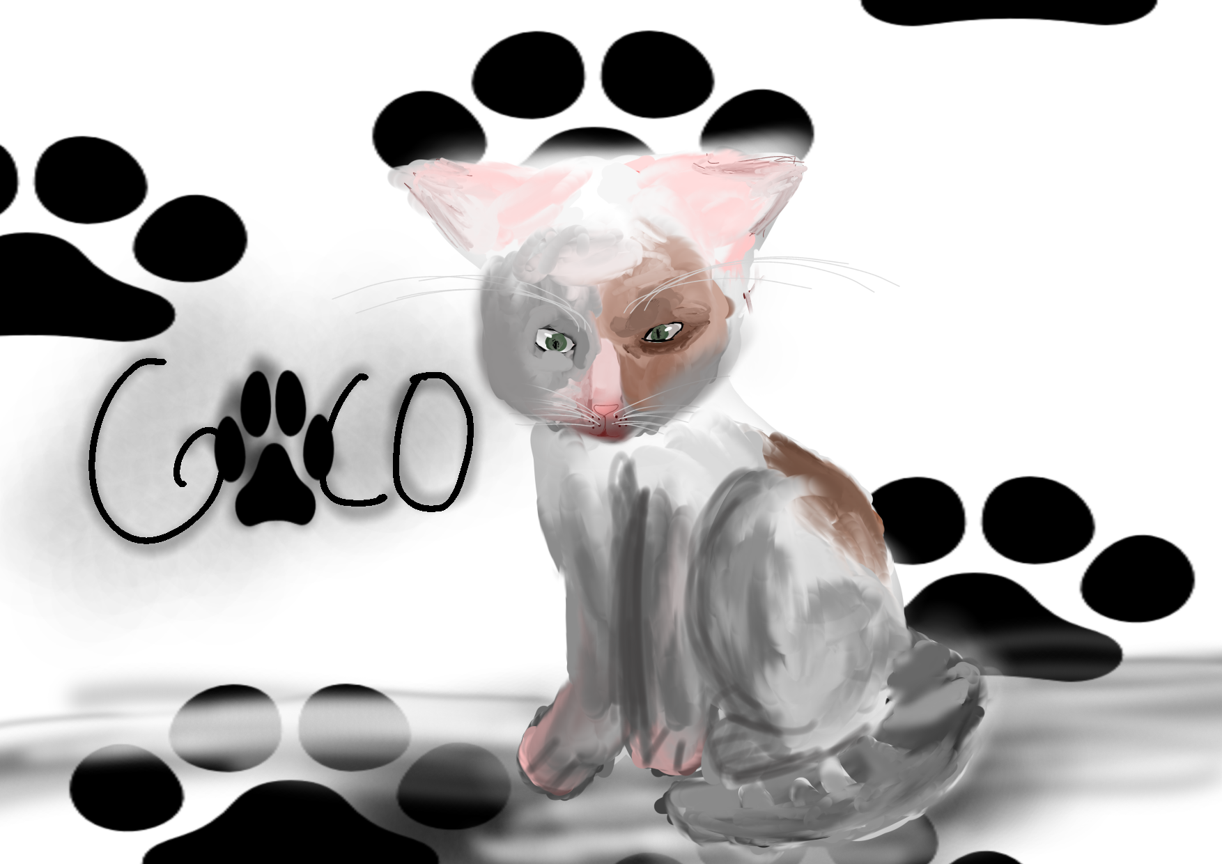 Hand-sketched CoCo - ibisPaint