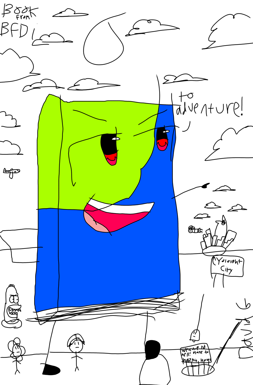Book from BFDI - ibisPaint