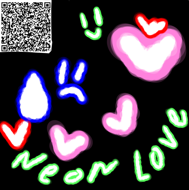 neon love - ibisPaint