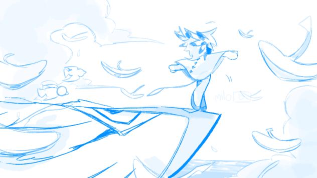 SKY COTL !! (sketch) - ibisPaint