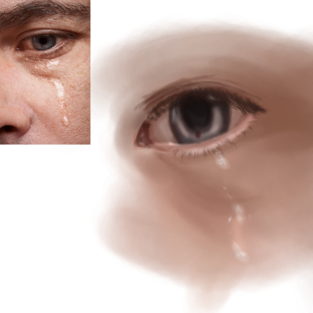 crying eye(test) - ibisPaint