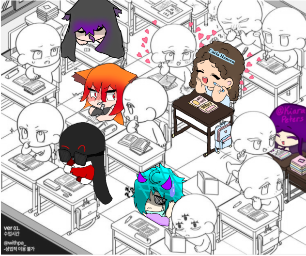 School collab TvT - ibisPaint