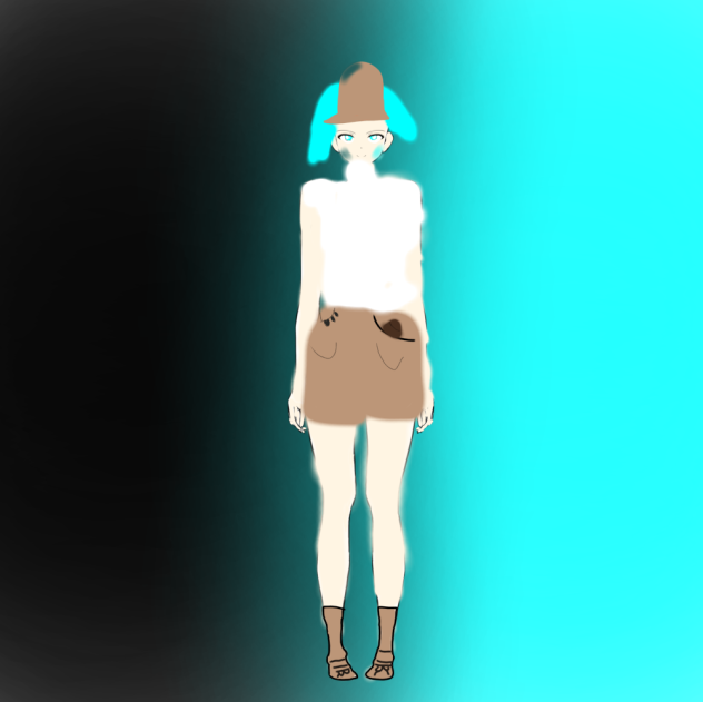 Miku Hatsune di cow boy - ibisPaint