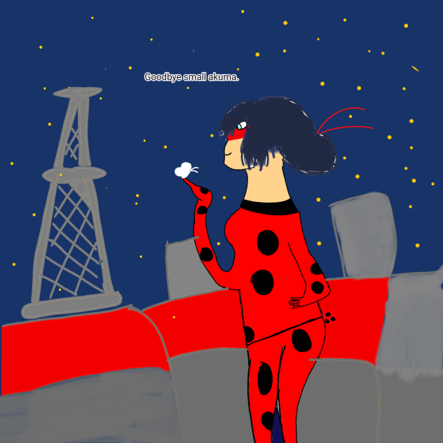 Day for a Marinette a Lady bug - ibisPaint