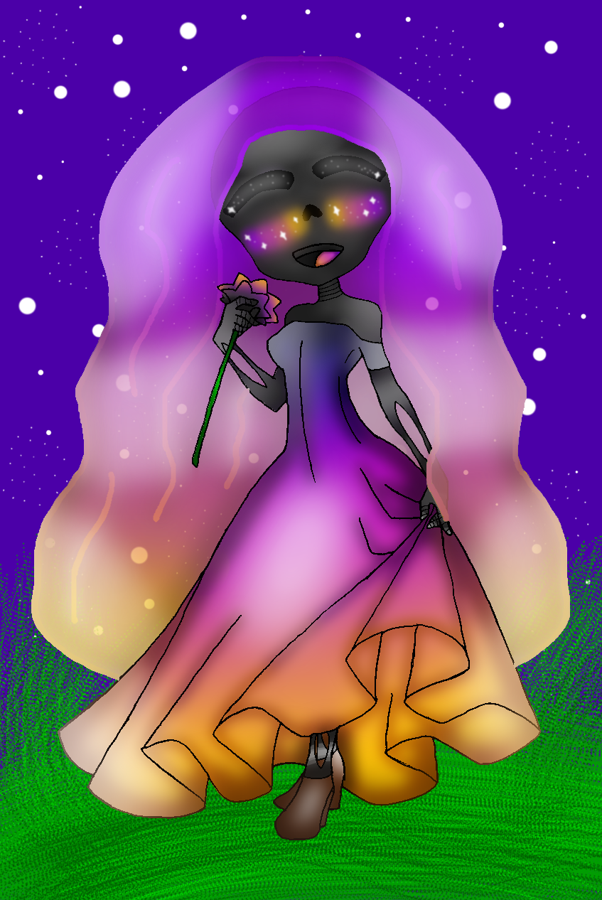 Beautiful skeleton - ibisPaint
