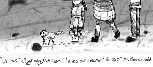 Start of a lion chase - ibisPaint