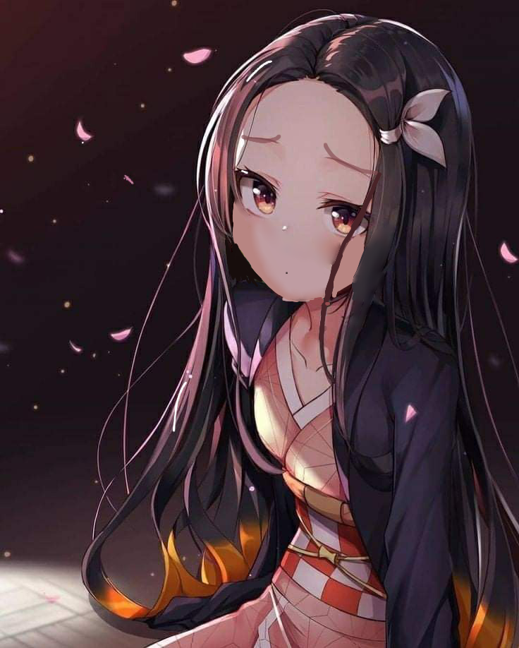 Nezuko without her mouth piece - ibisPaint