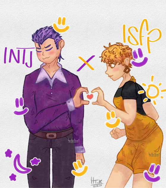 intj x isfp uwu - ibisPaint