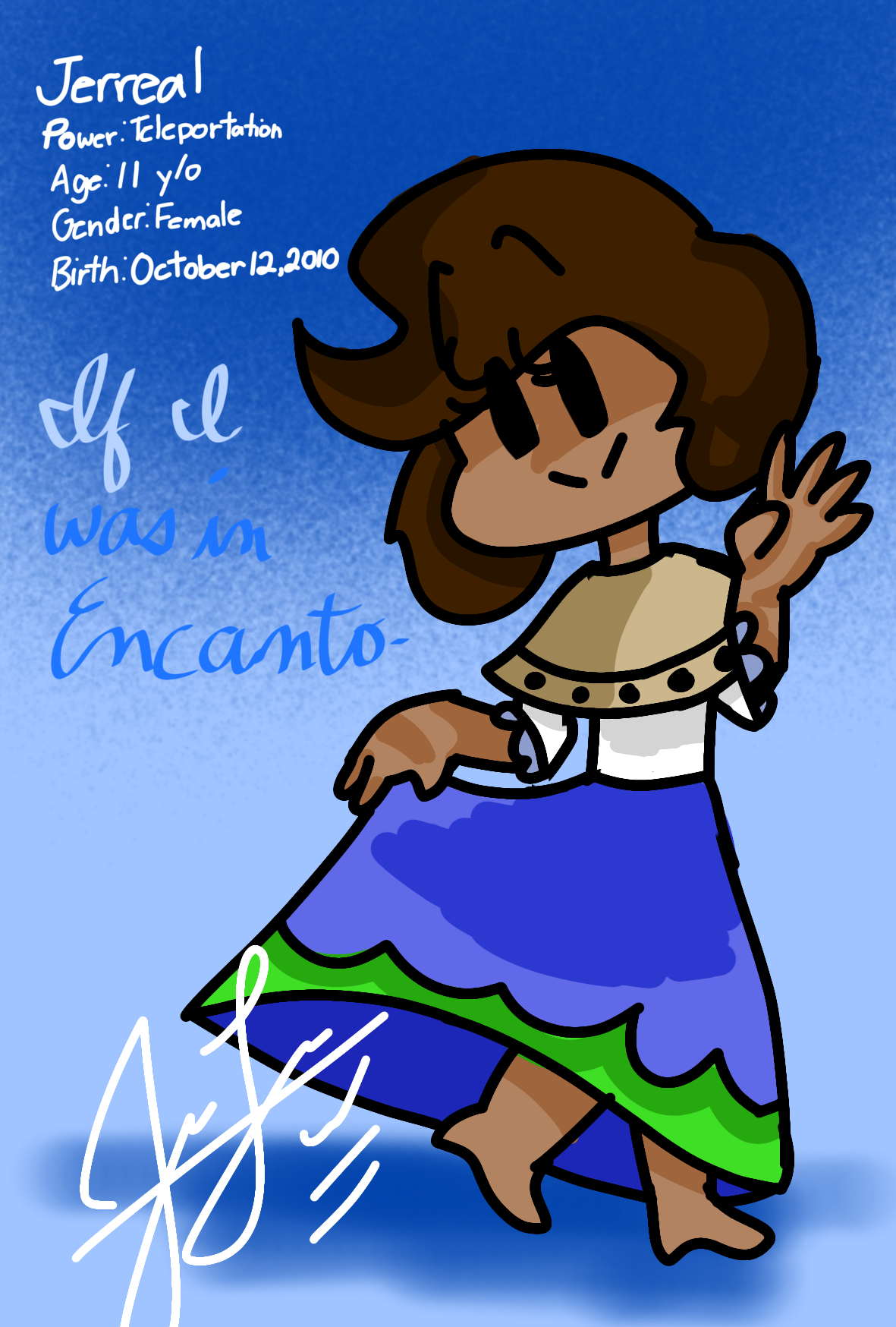If I was in Encanto- - ibisPaint