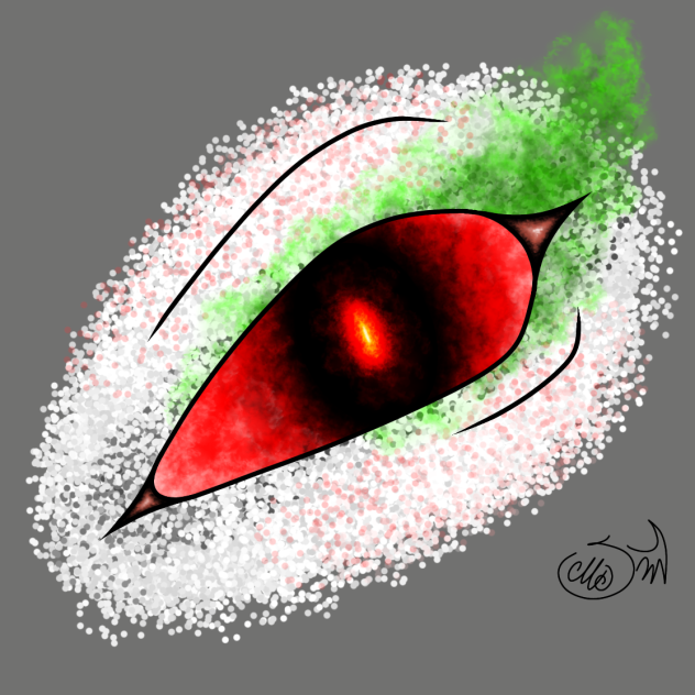 Evil dragon eye - ibisPaint