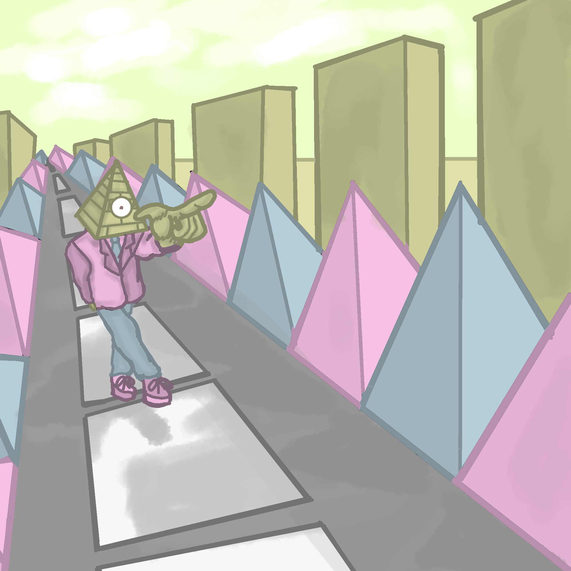 🔥⬛ Geometry world ⬛🔥 - ibisPaint