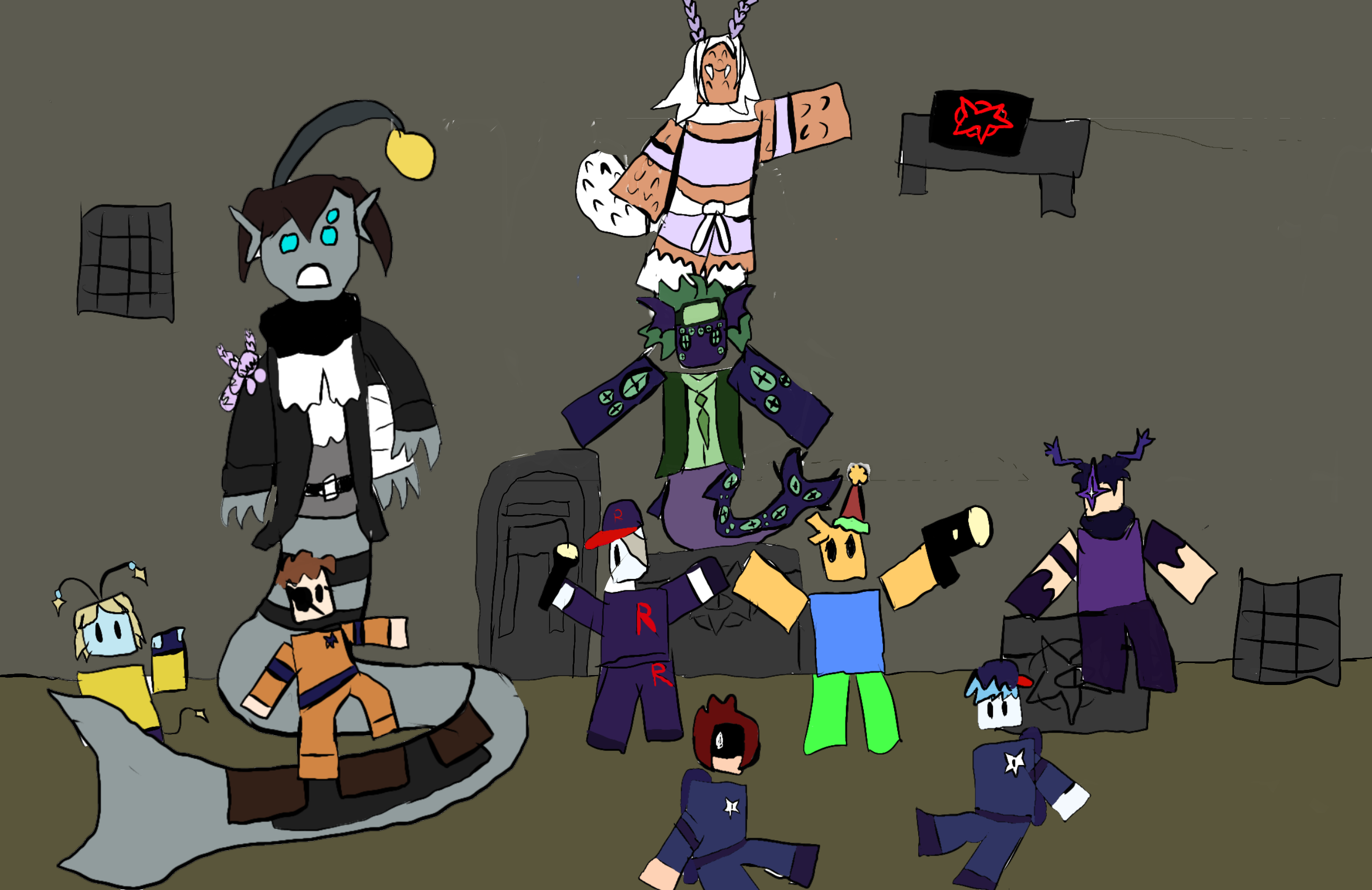 Pressure the expendable FA - ibisPaint