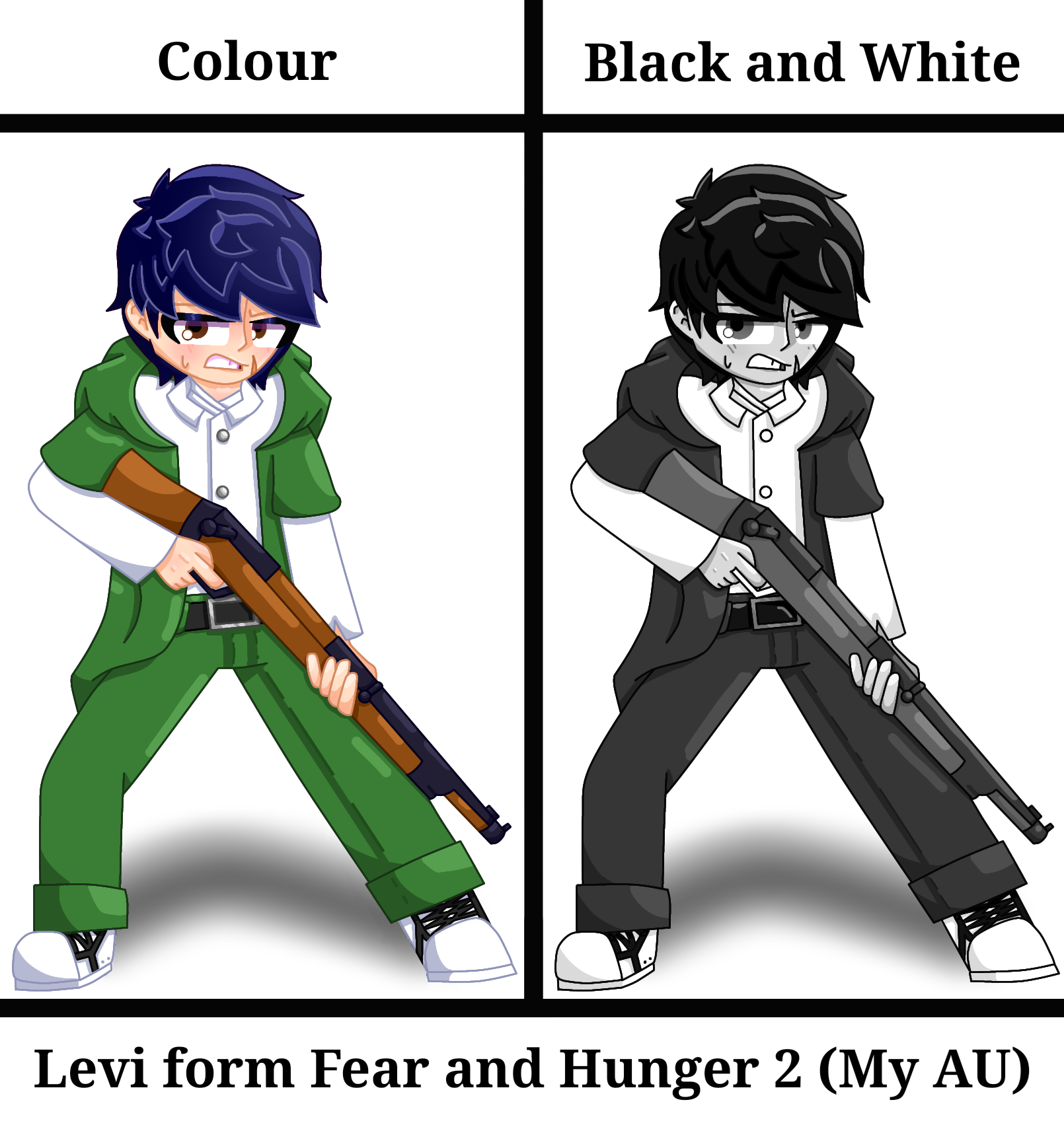 Levi form Fear and Hunger 2 (My AU) - ibisPaint