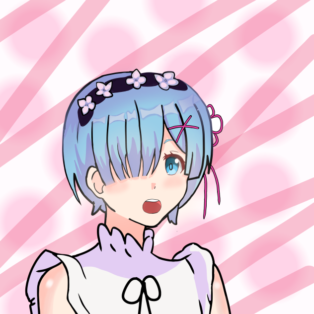 rem ｡ ‿ ｡ - ibisPaint